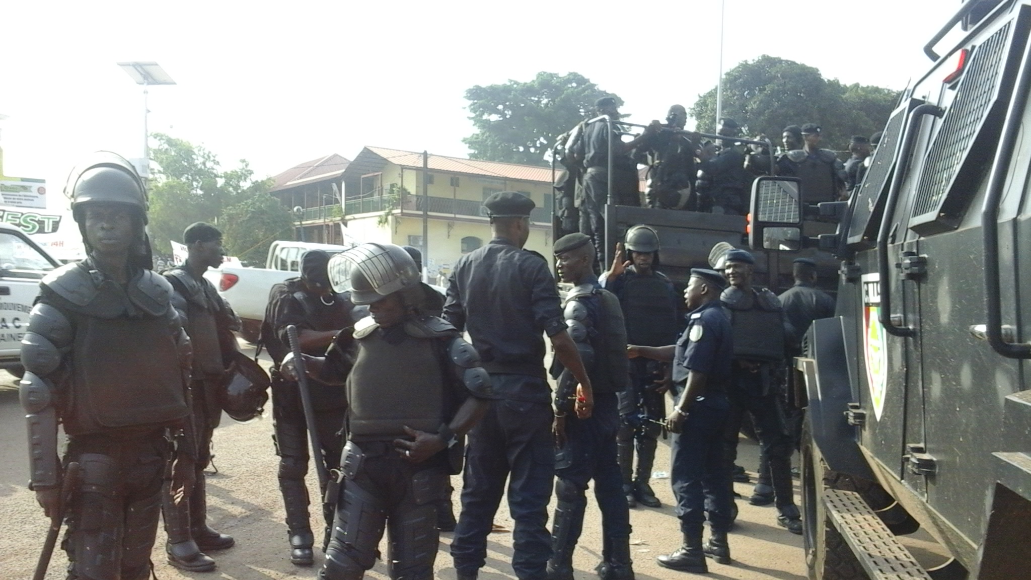 Guinée : Un Gouverneur et plusieurs hauts responsables de la Police ...