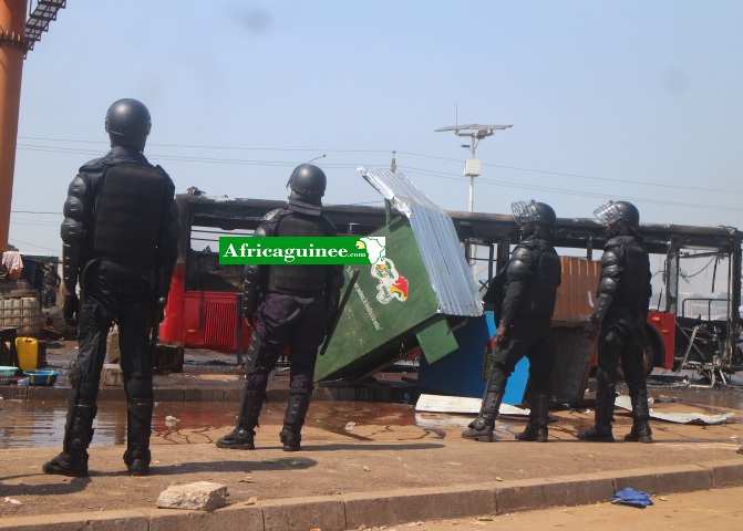 Manifestations en Guinée : le premier bilan de la police… – Africa Guinee