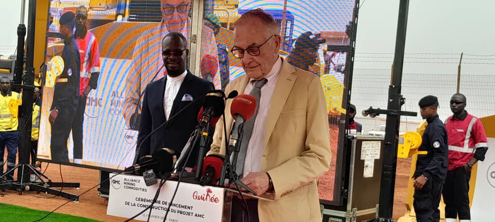 Boké-Projet de bauxite de Koumbia : Bernard Goumou lance les travaux de ...