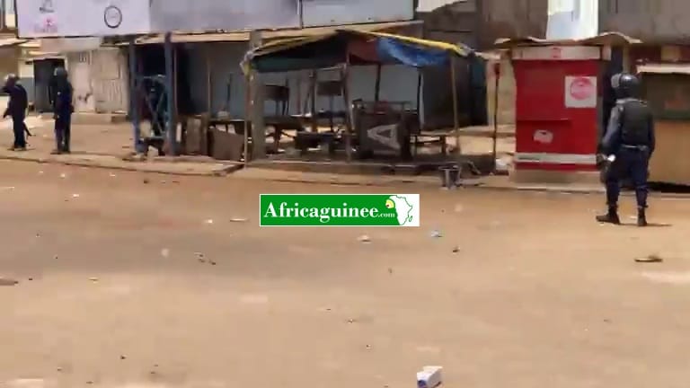 Conakry : De violents heurts signalés à Cosa… – Africa Guinee