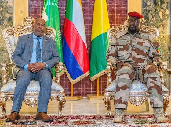 Transition guinéenne : Ce que le colonel Doumbouya a obtenu du chef de ...
