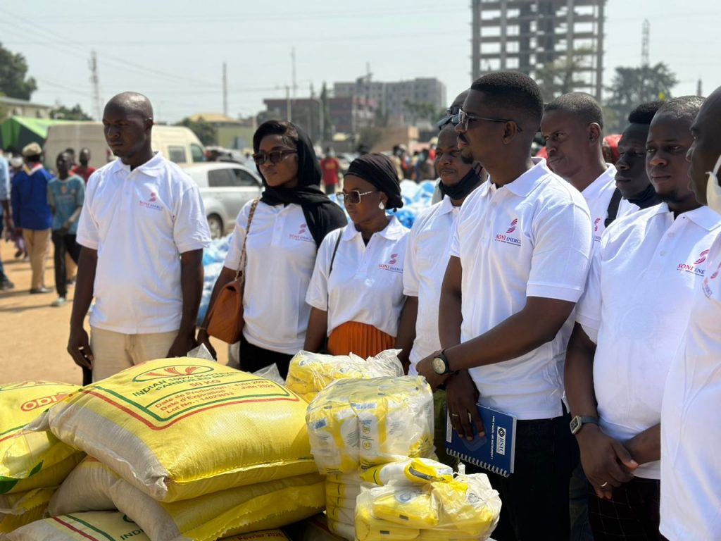 Drame à Kaloum : La Société Soni-Energy vole au secours des sinistrés ...