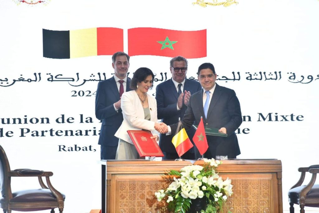 3ème réunion de la Haute Commission Mixte de Partenariat Maroc-Belgique ...