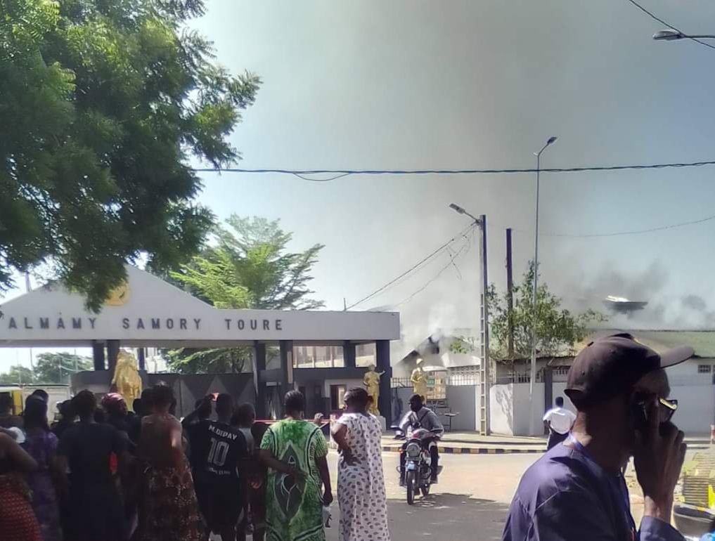 Nouvelle alerte incendie à Kaloum : Feu au camp Samory Touré… – Africa Guinee