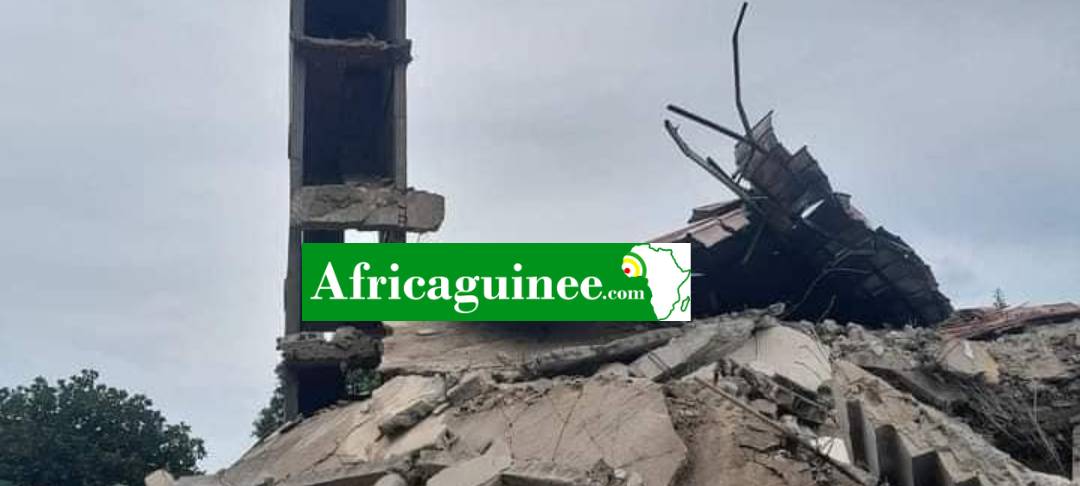 Minière : effondrement d’un immeuble de quatre étages… – Africa Guinee