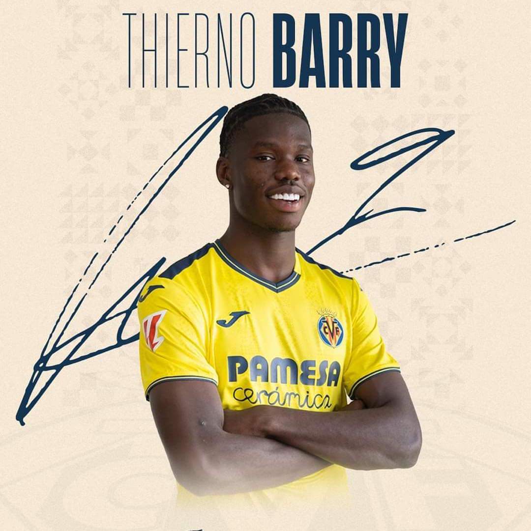 Liga : Le jeune attaquant Thierno Barry signe à Villarreal… – Africa Guinee
