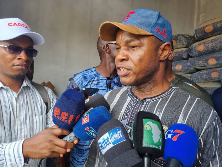 RSE: La société GI Ciment soutient les sinistrés de Matoto avec un don ...