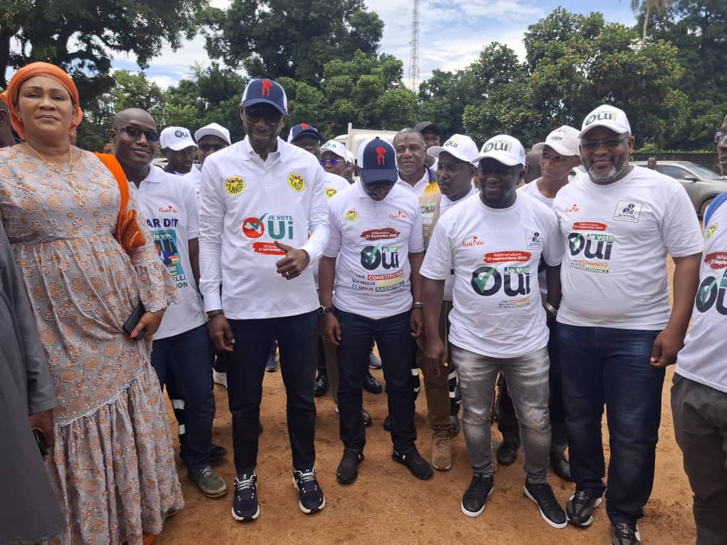 Référendum : Forte mobilisation de l’ANAIM à Kamsar en faveur du « OUI ...