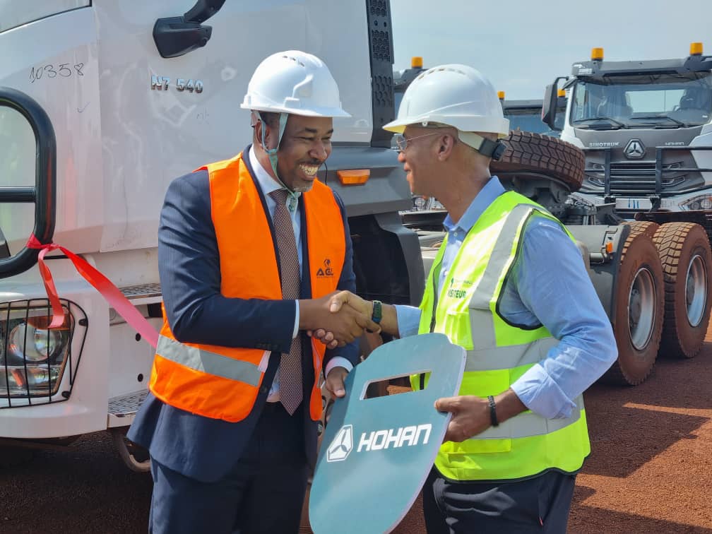 Port sec de Kagbelen : Conakry Terminal réceptionne 31 camions pour ...
